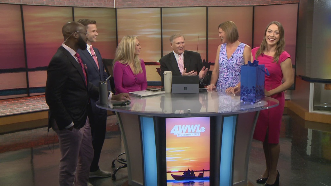 A goodbye to Leslie Spoon on her final day | wwltv.com