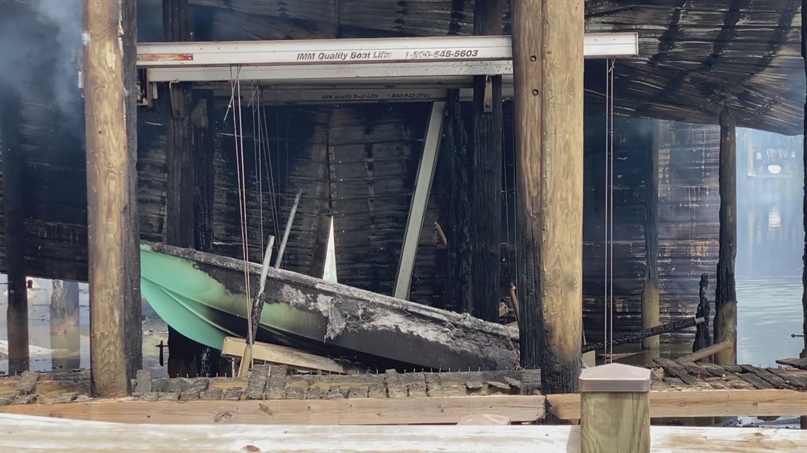 16 boats damaged in dock fire along Tchefuncte River near Covington ...