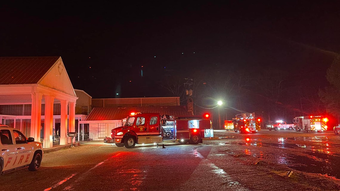 Firefighters battle structure fire at Hammond church | wwltv.com