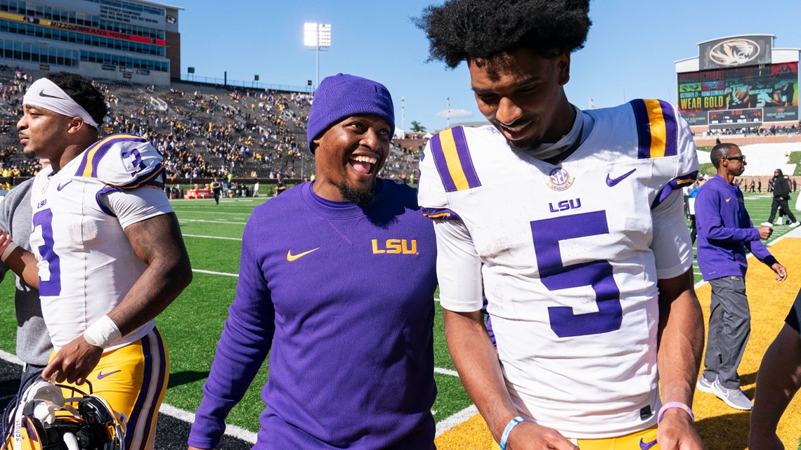LSU's Jayden Daniels, Georgia's Kirby Smart highlight AP's midseason ...