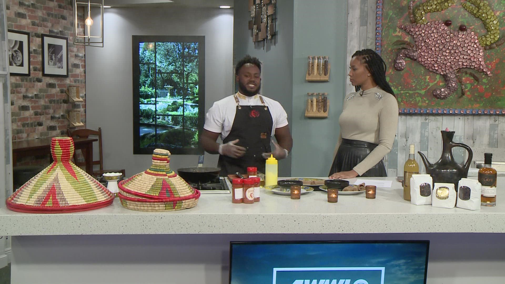 Prince Lobo of Addis Nola, cooks up Ethiopian cuisine | wwltv.com