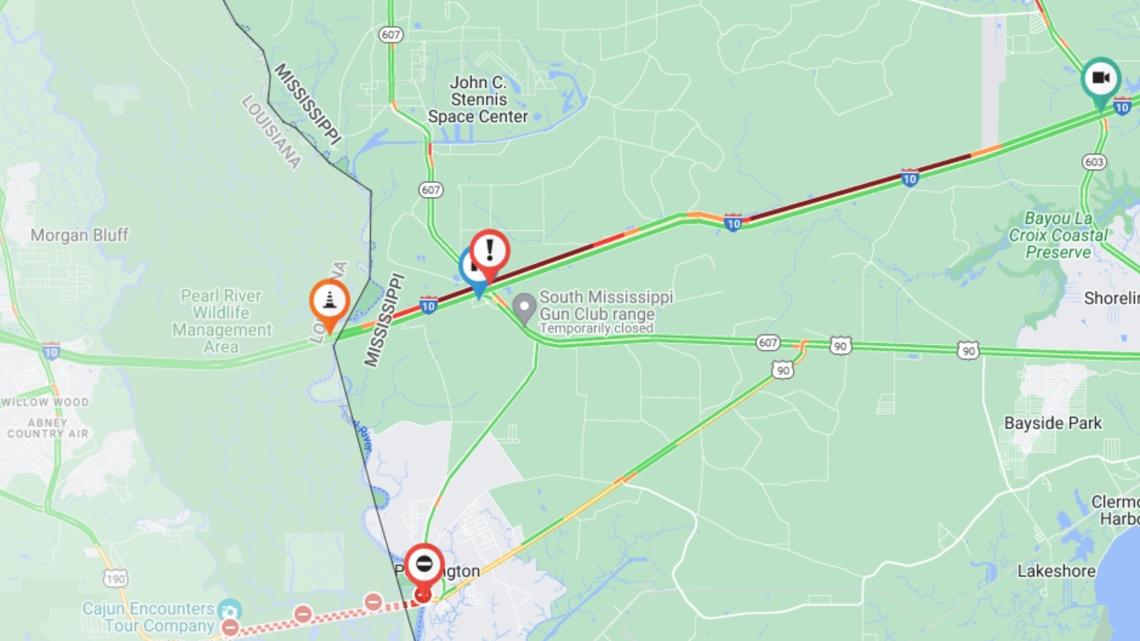 I-10 reopens near Louisiana state line after multi-car crash, delays ...