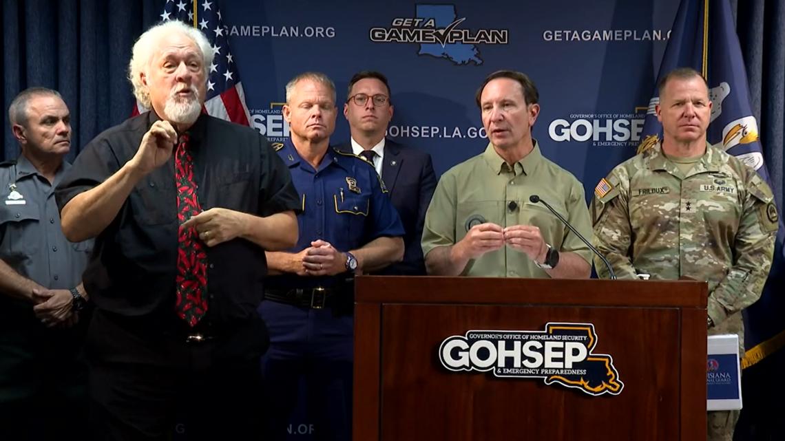 Gov. Landry assures Louisiana is equipped for 2025 storms | wwltv.com
