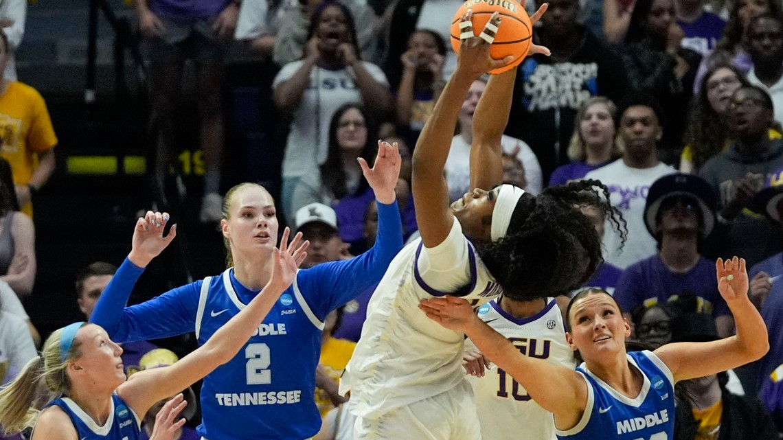 LSU women shake off Kim Mulkey controversy, roar into Sweet 16 | wwltv.com