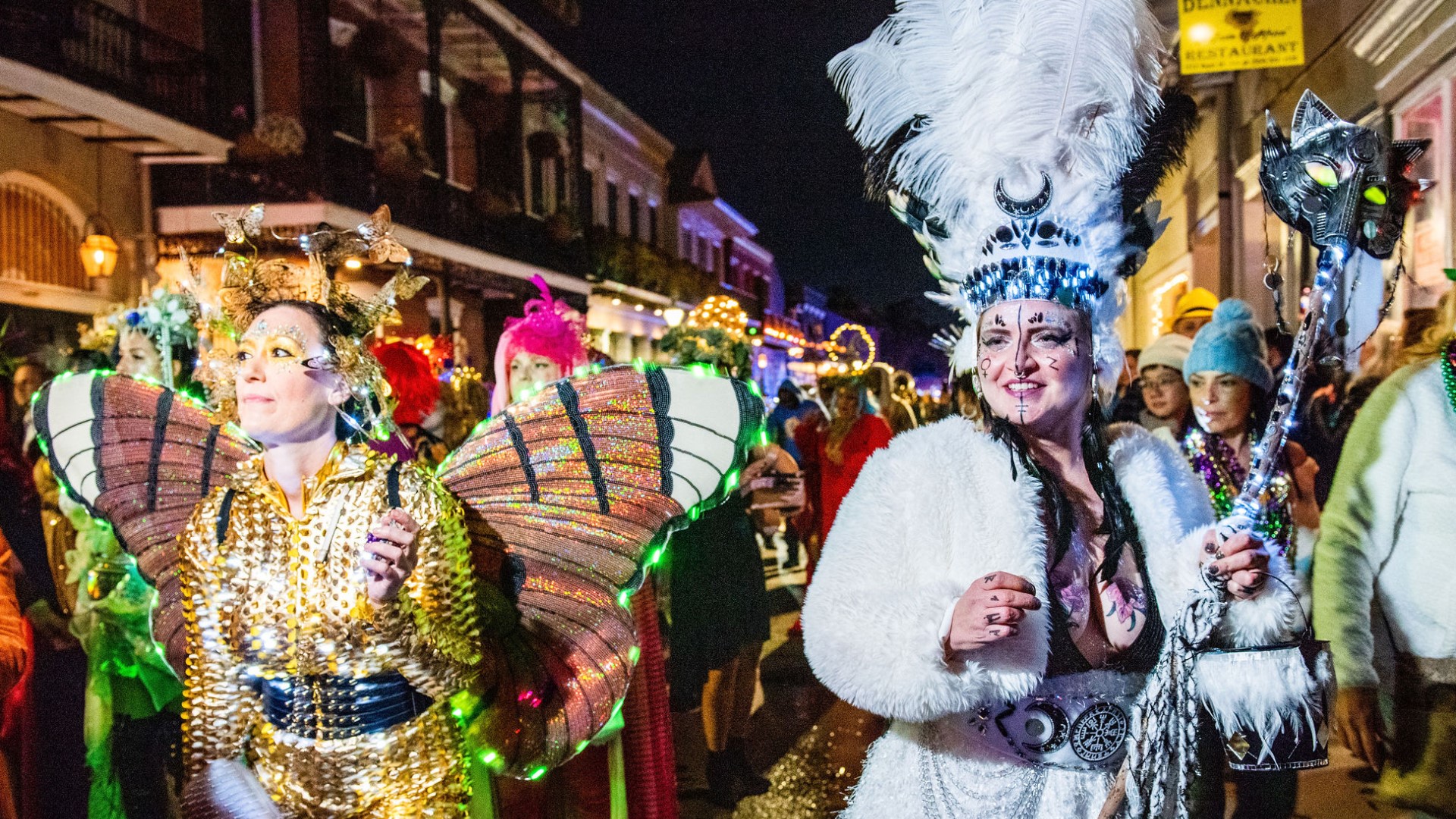 Mardi Gras group Les Fous du Carnaval to roll with 'Big Clown Energy ...