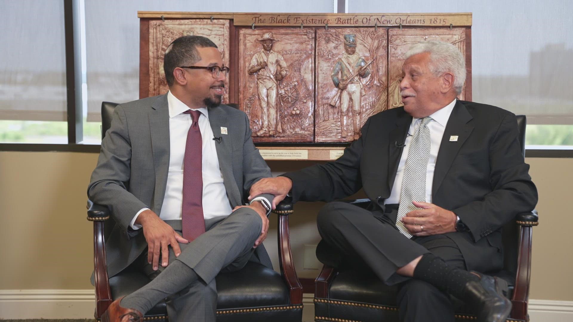 Two generations reflect on leading Liberty Bank | wwltv.com