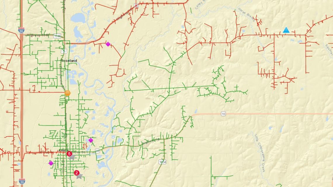 Power outages reported in Tangipahoa, St. Tammany and Washington Parish ...