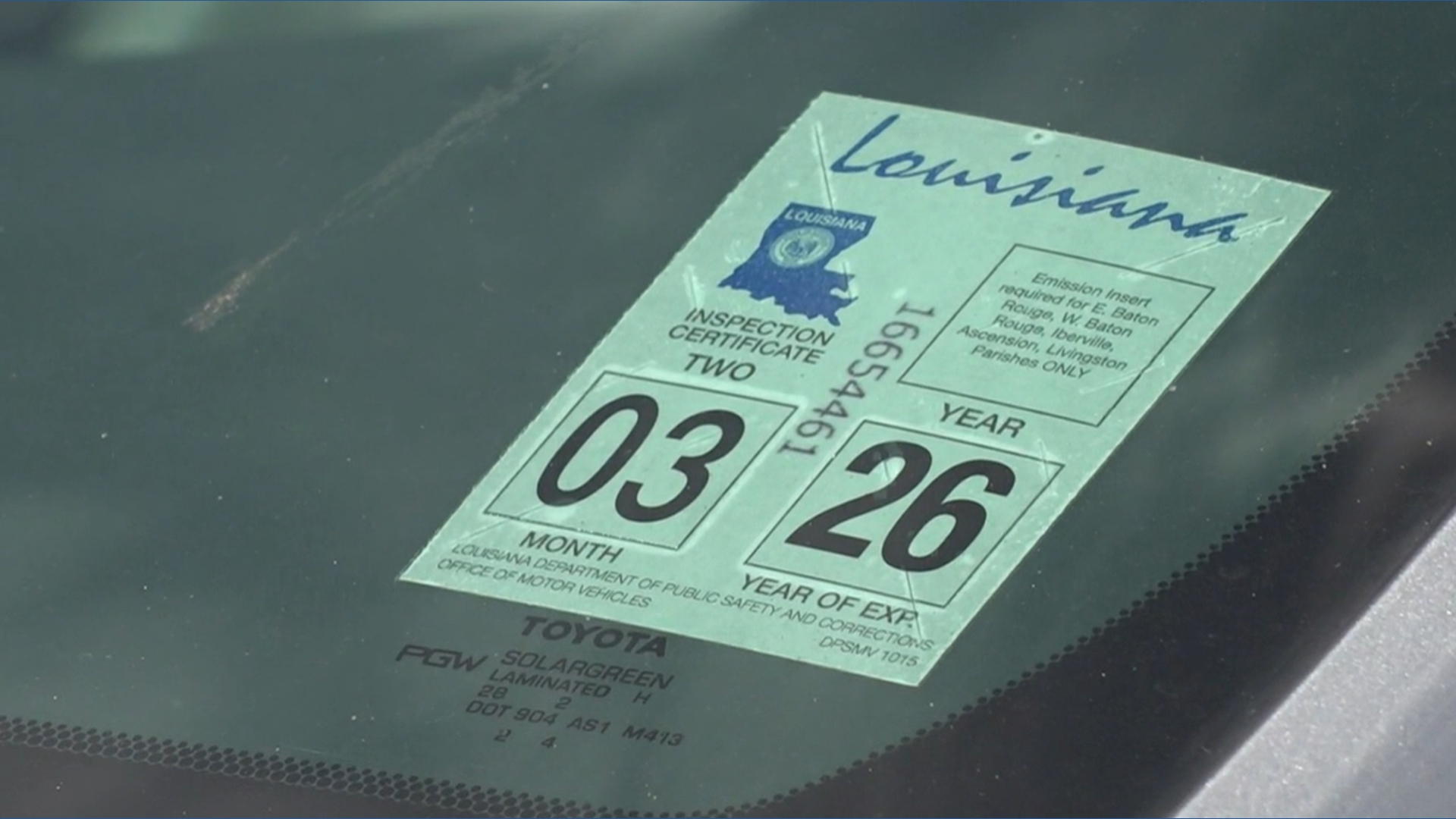 Bill to end vehicle brake tag requirement clears Louisiana Senate ...