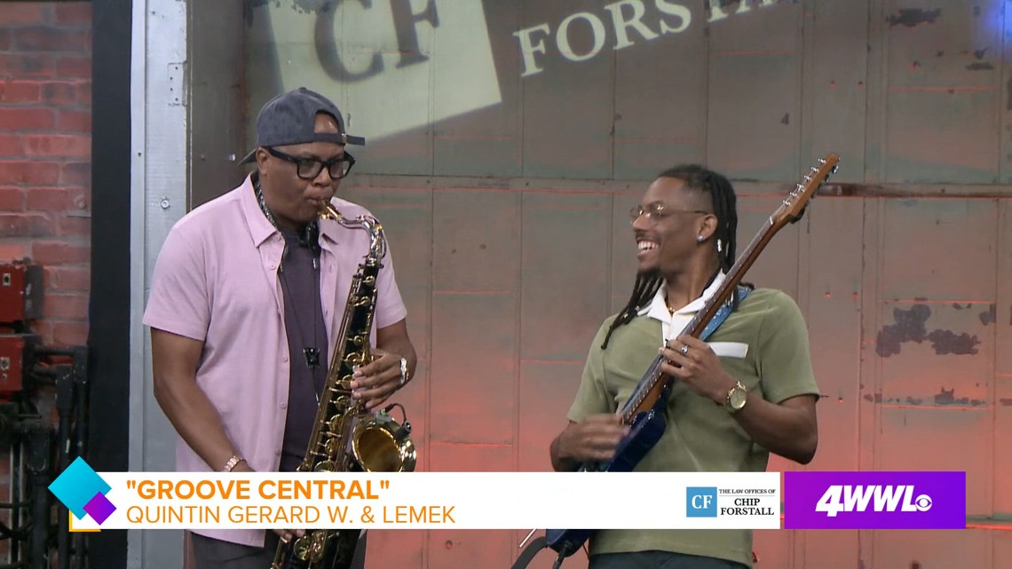 Quintin Gerard W. & Lemek Perform "Groove Central" | wwltv.com