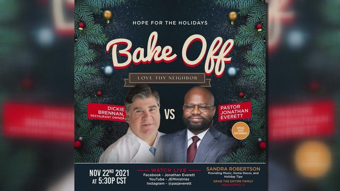 Pastor, restaurant owner to hold virtual bake-off to bring neighbors ...