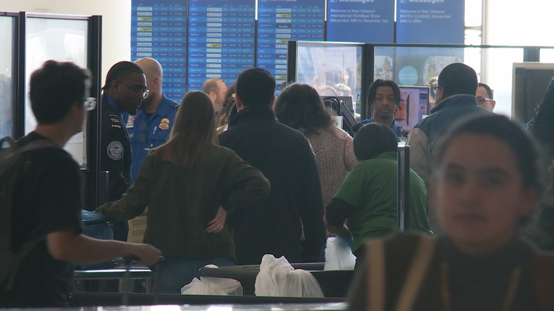 Preparedness the key to avoiding long lines at MSY during holiday season, TSA says | wwltv.com