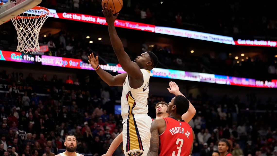 Pelicans: Zion Williamson questionable for Grizzlies game | wwltv.com