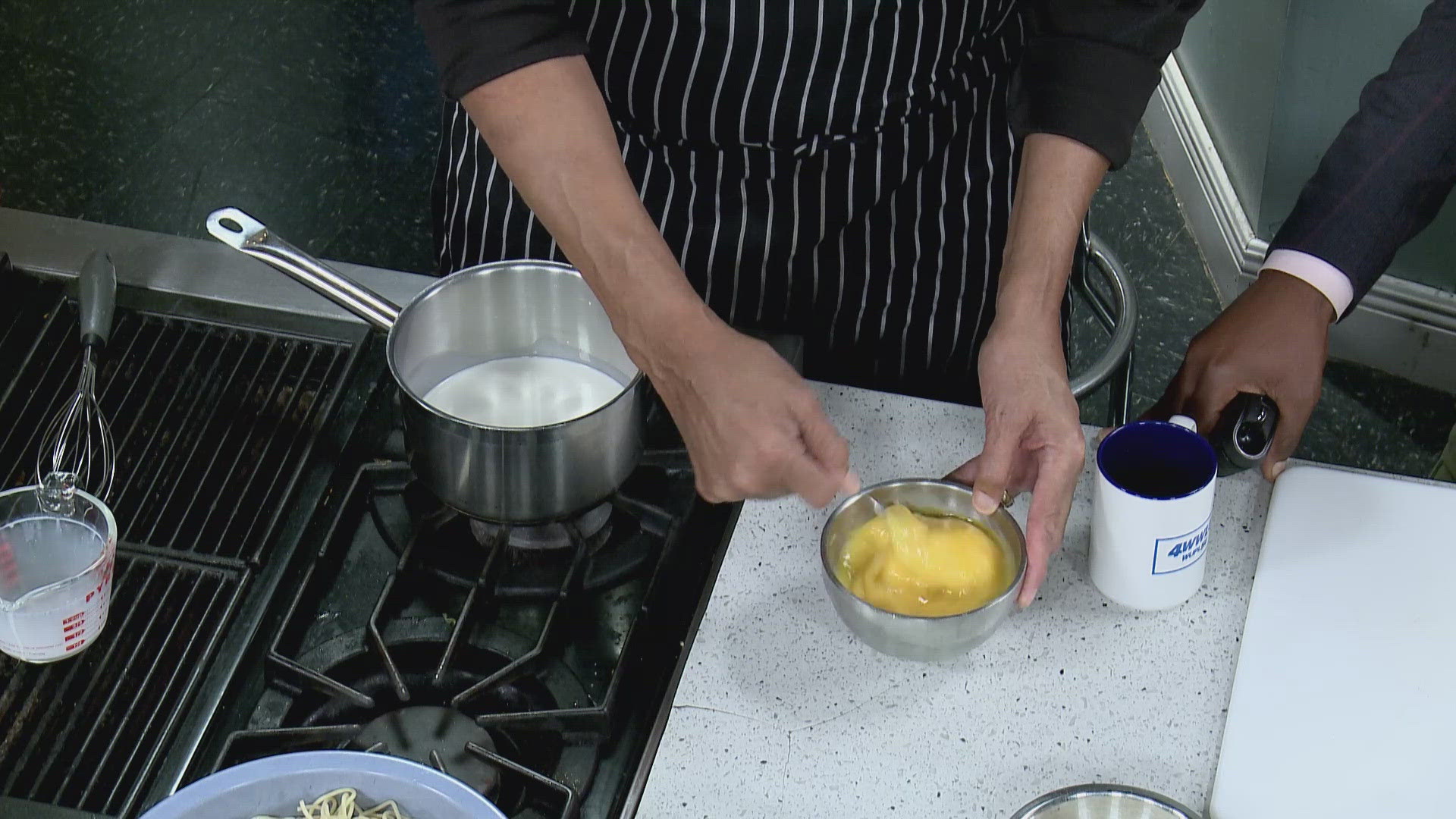 Cooking with Chef Kev: Bacon and Eggs Skillet Pasta | wwltv.com