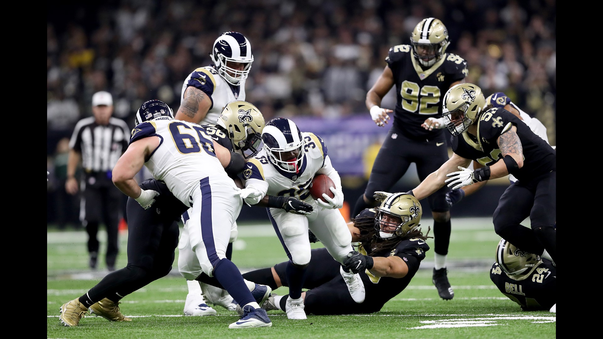 New Orleans Saints fans react to NFC Championship loss to Los Angeles ...