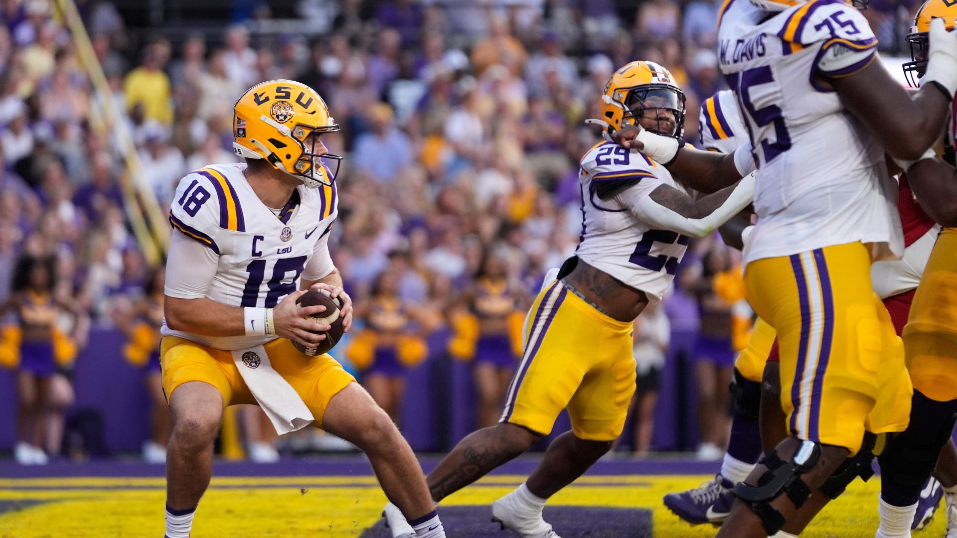 LSU outlasts Louisiana Tech 23-7 at Tiger Stadium | wwltv.com