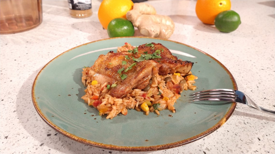 Recipe: Chef Kevin Belton's Spicy Glazed Caribbean Chicken | wwltv.com