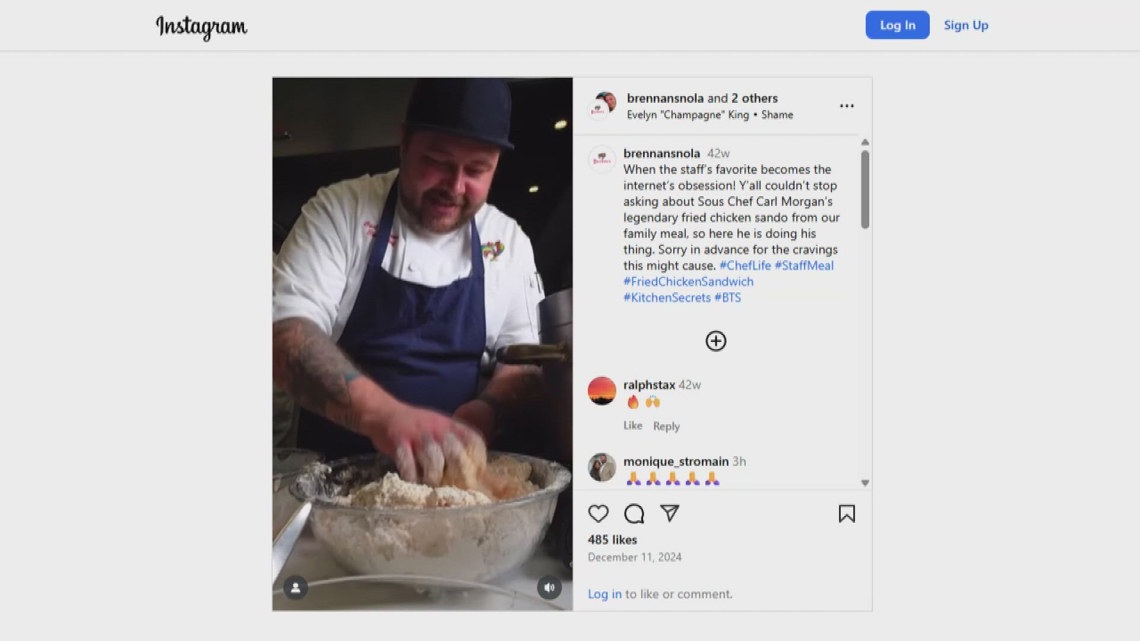 Brennan’s Honors Slain Sous Chef at National Fried Chicken Fest in New ...