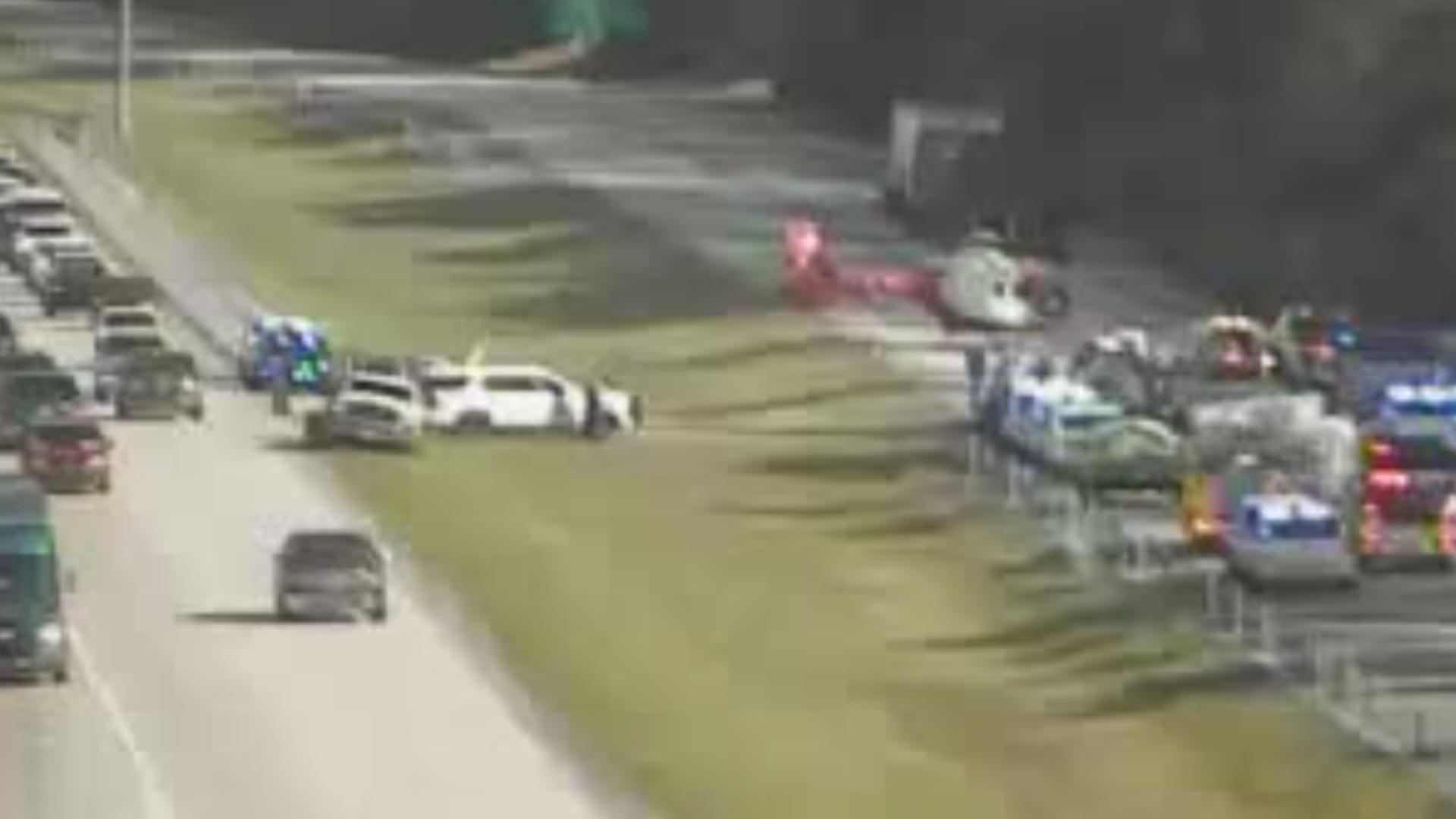 Major crash on I-59 disrupts Northbound traffic | wwltv.com