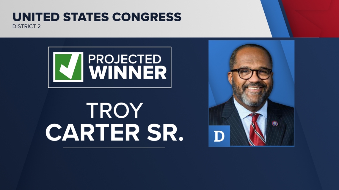 Rep. Troy Carter re-elected to 2nd Congressional District seat | wwltv.com