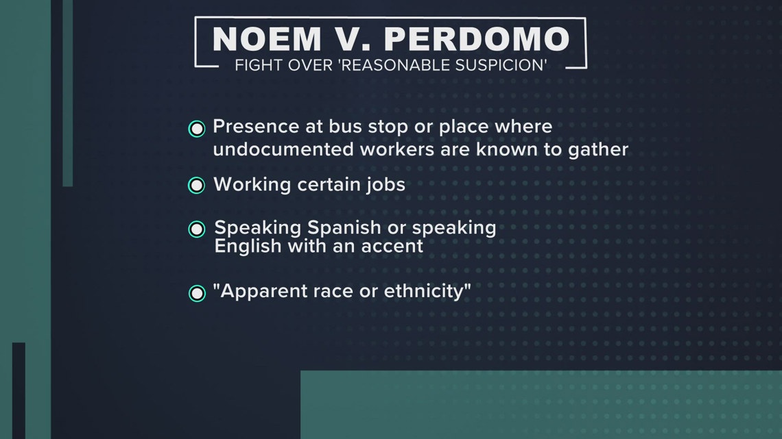 The Breakdown: How Noem v. Perdomo will impact Operation 'Swamp Sweep ...