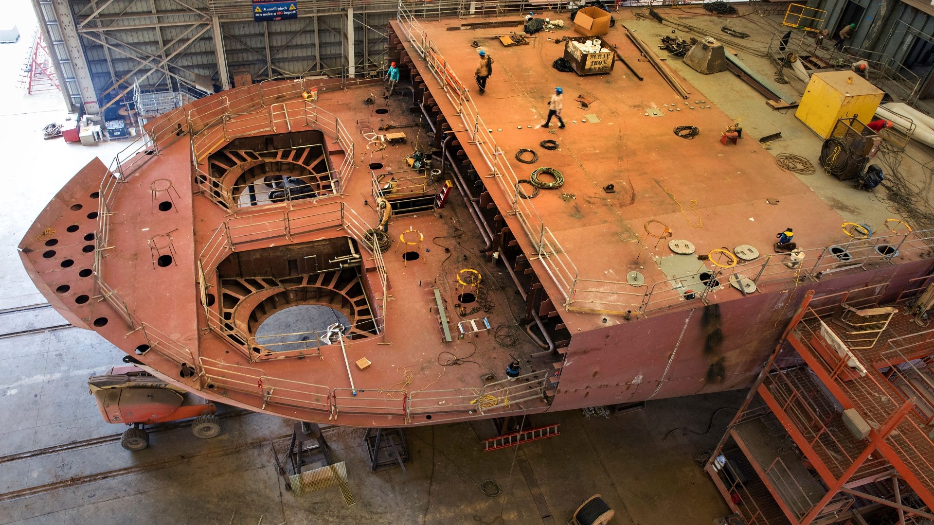 A ship for windpower is taking shape in Lousiana oil country | wwltv.com