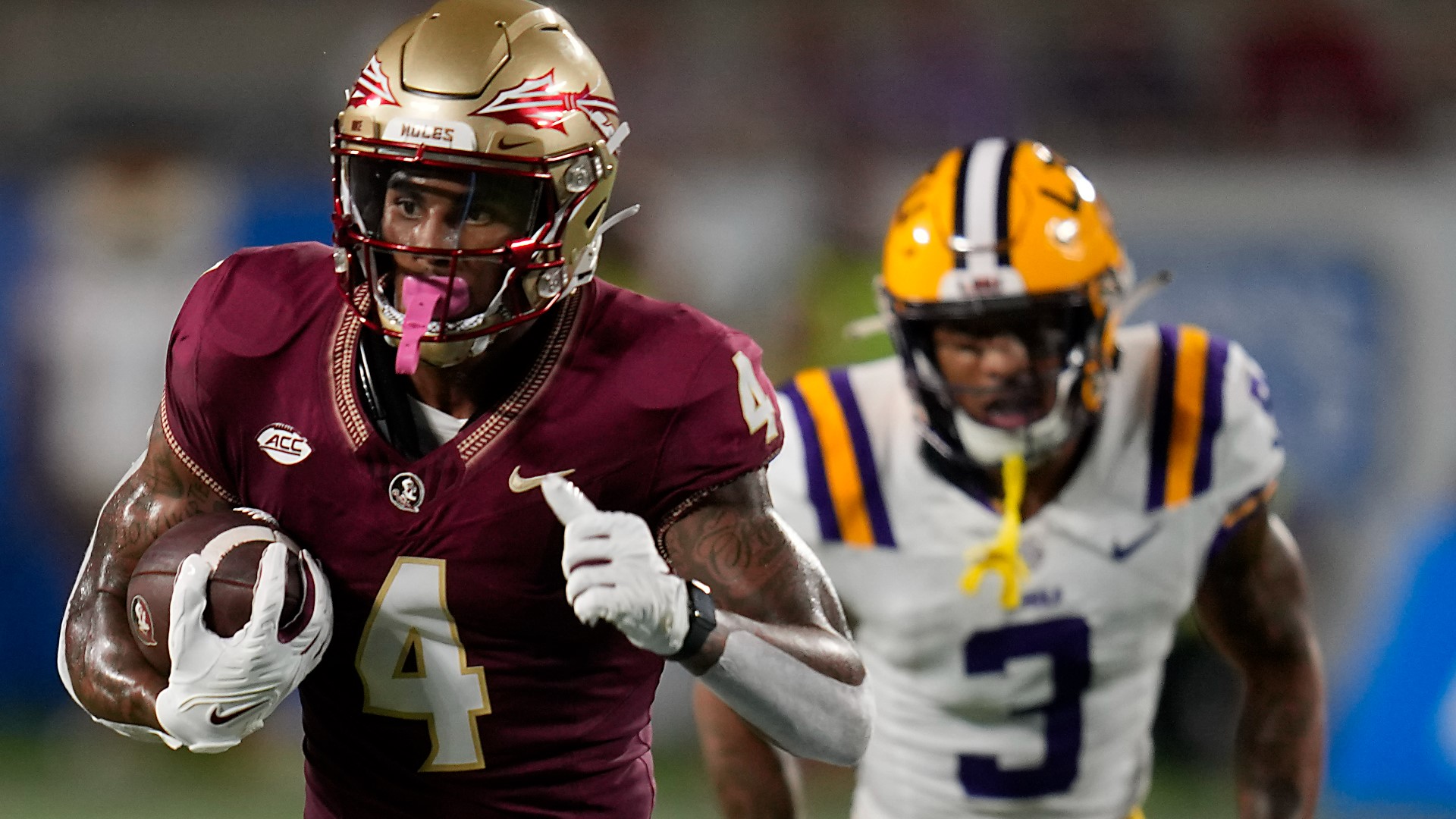 Florida State blasts LSU 45-24 in disappointing opener for Tigers ... Florida State blasts LSU 45-24 in disappointing opener for Tigers ...
