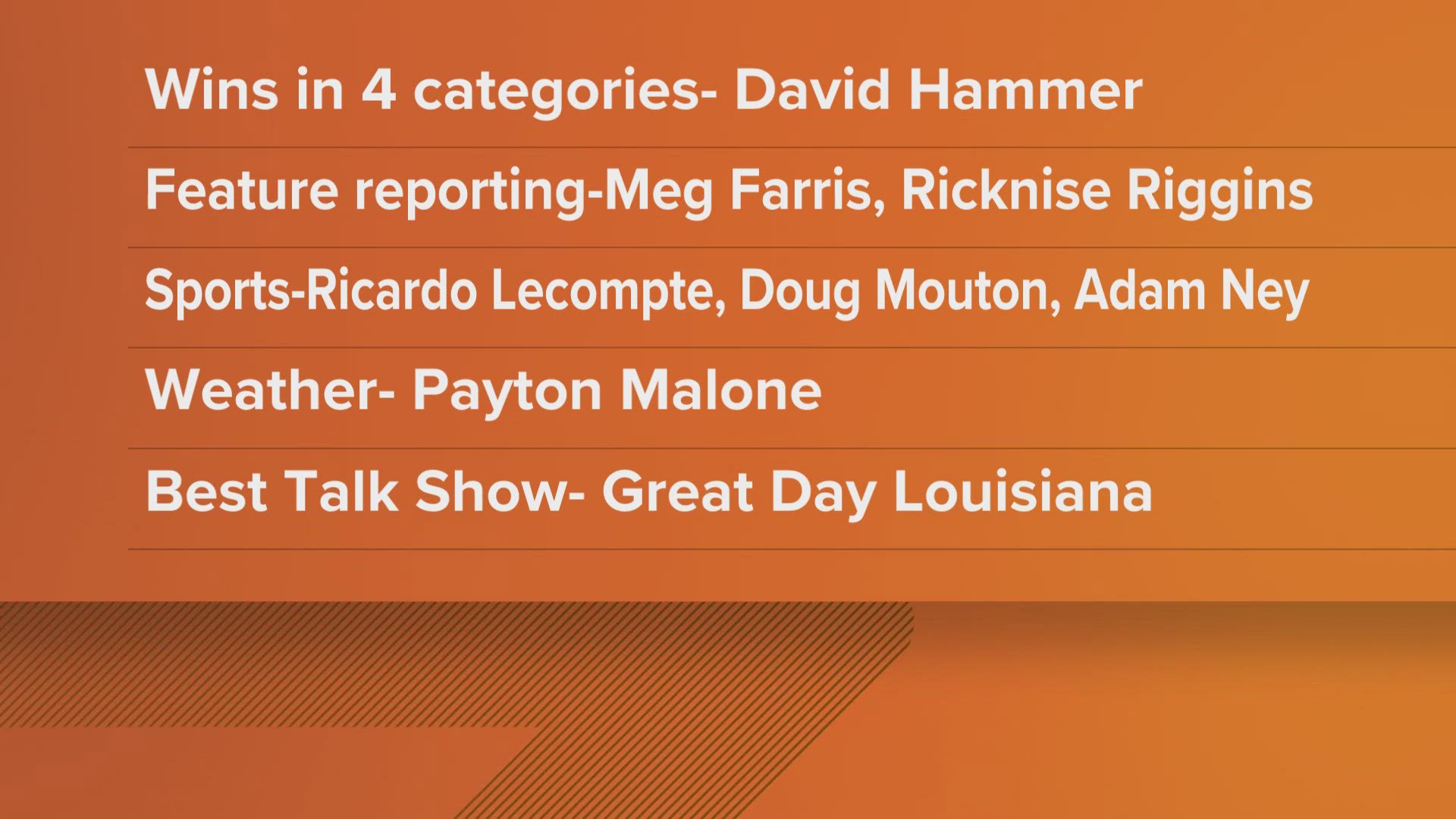 New Orleans Press Club Awards | wwltv.com