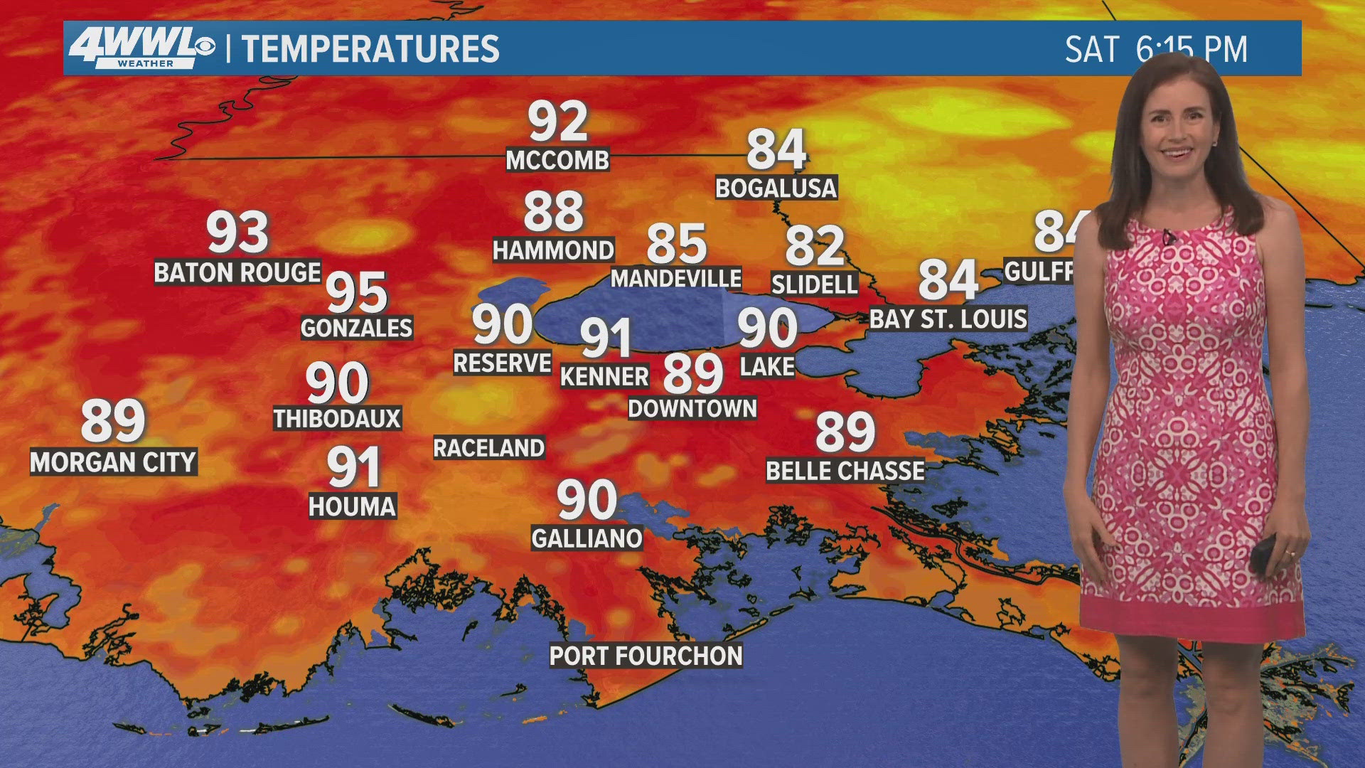 New Orleans Weather: Familiar summer heat and a few storms this weekend ...