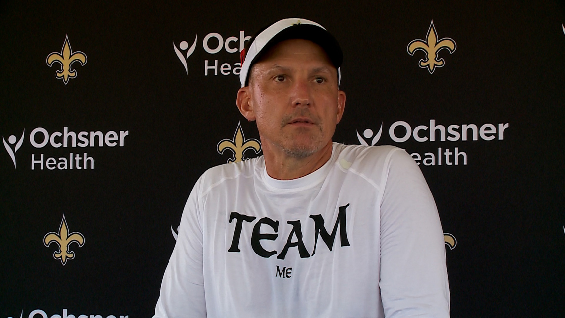 Dennis Allen on Day 1 of training camp and Kendre Miller's hamstring injury during practice ...