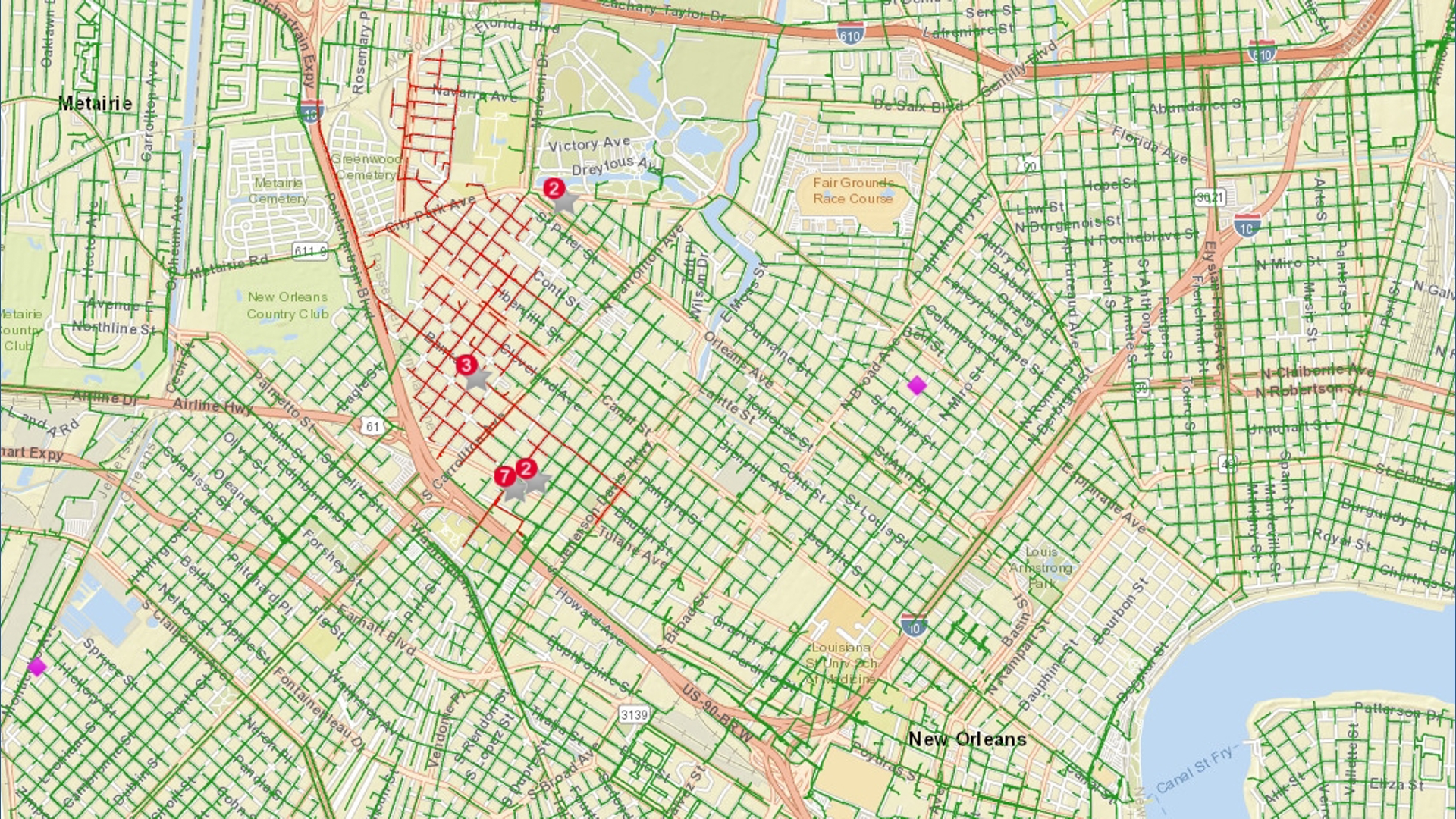 Power outage affecting more than 2,000 Entergy customers in Mid-City ...
