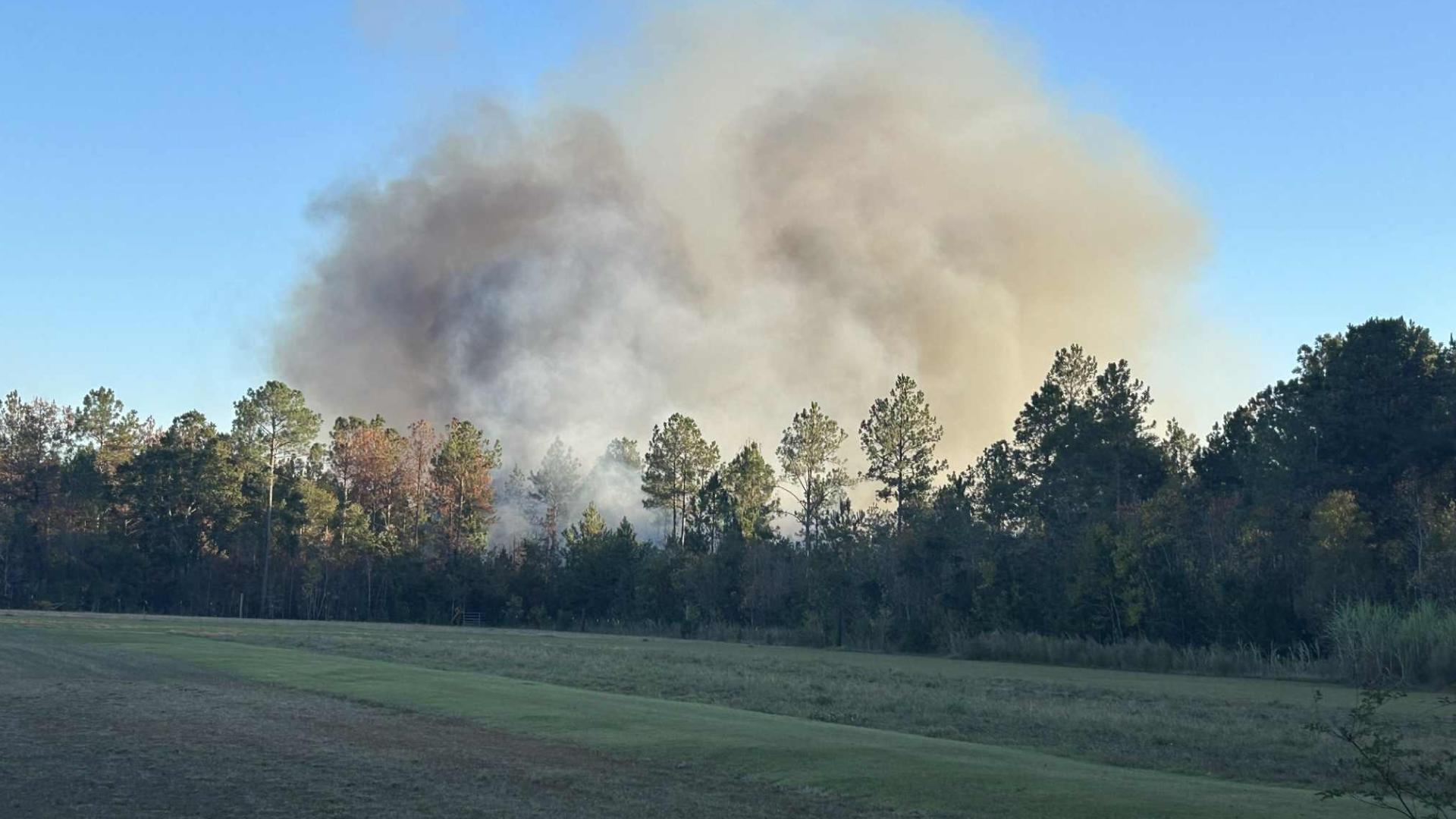 Firefighters battle woods fire in St. Tammany | wwltv.com