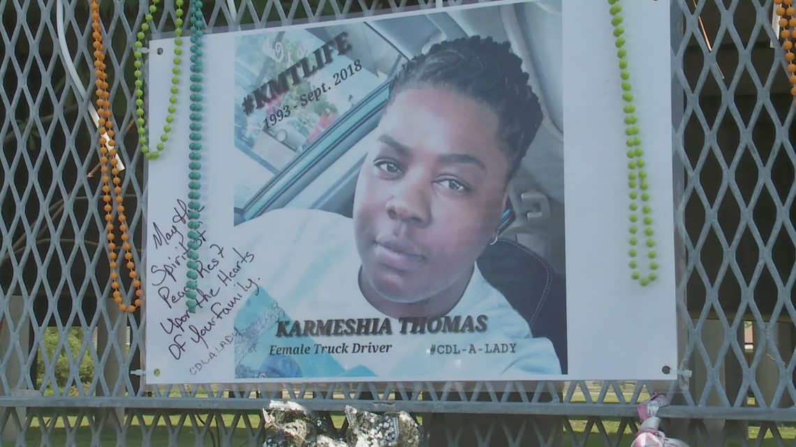 Lady trucker keeps memory of slain Mississippi woman alive | wwltv.com