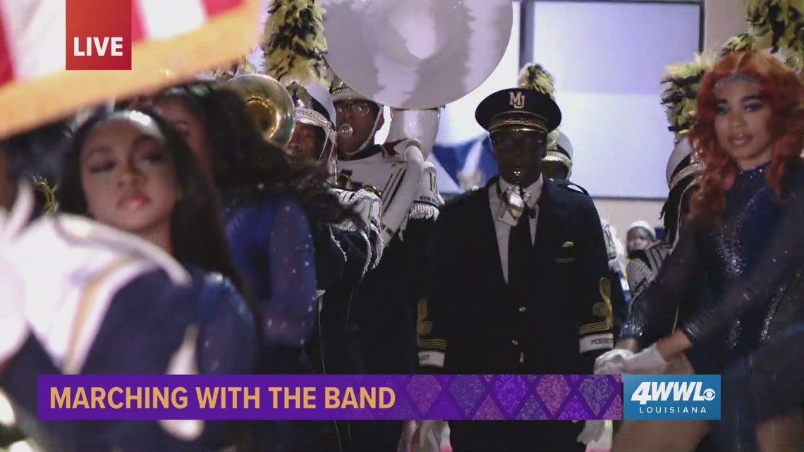 Marching with the Band | Morris Jeff's Pelicans Marching Band schools ...