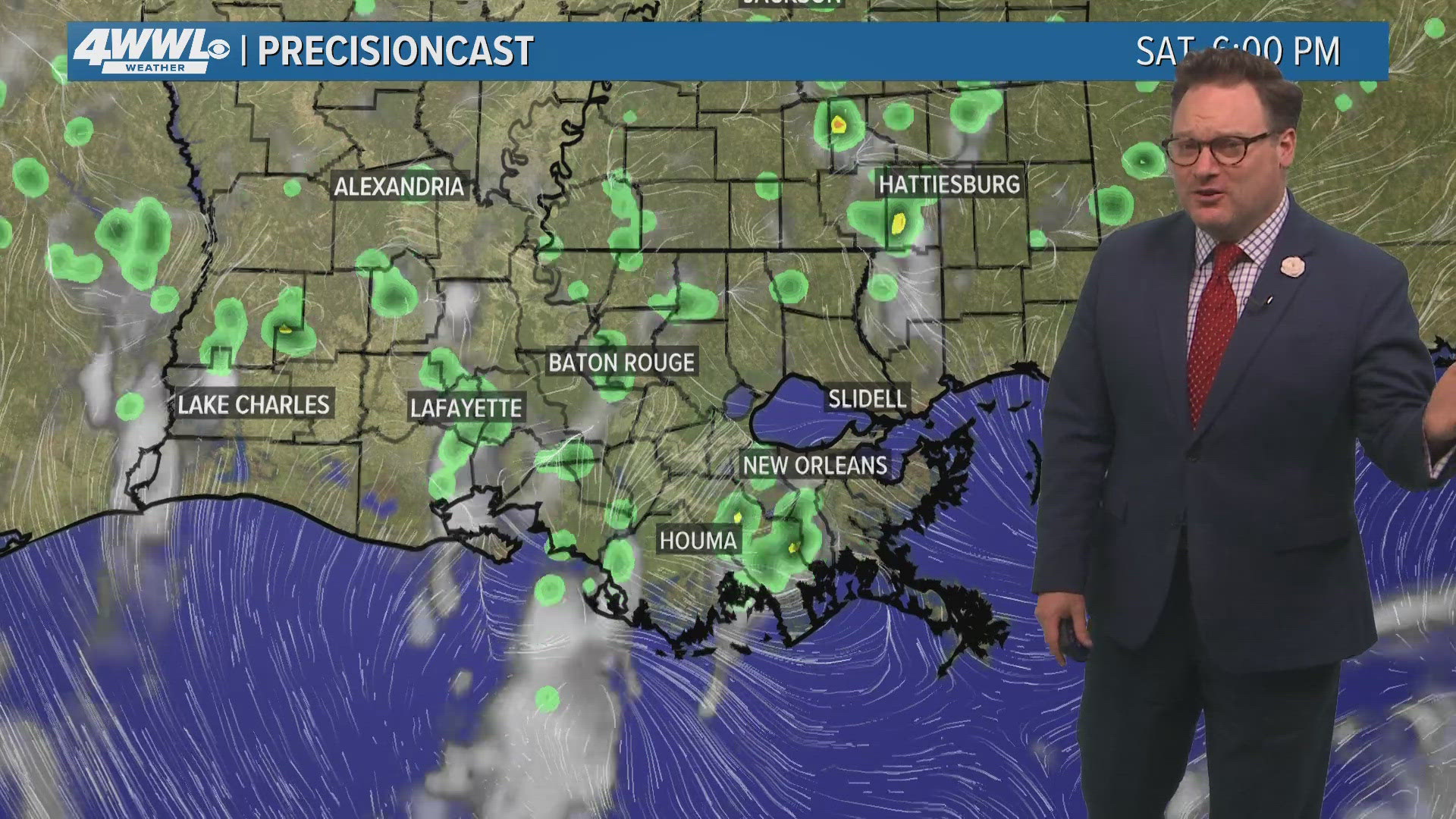 New Orleans 10pm Weather: Chance for showers Saturday | wwltv.com
