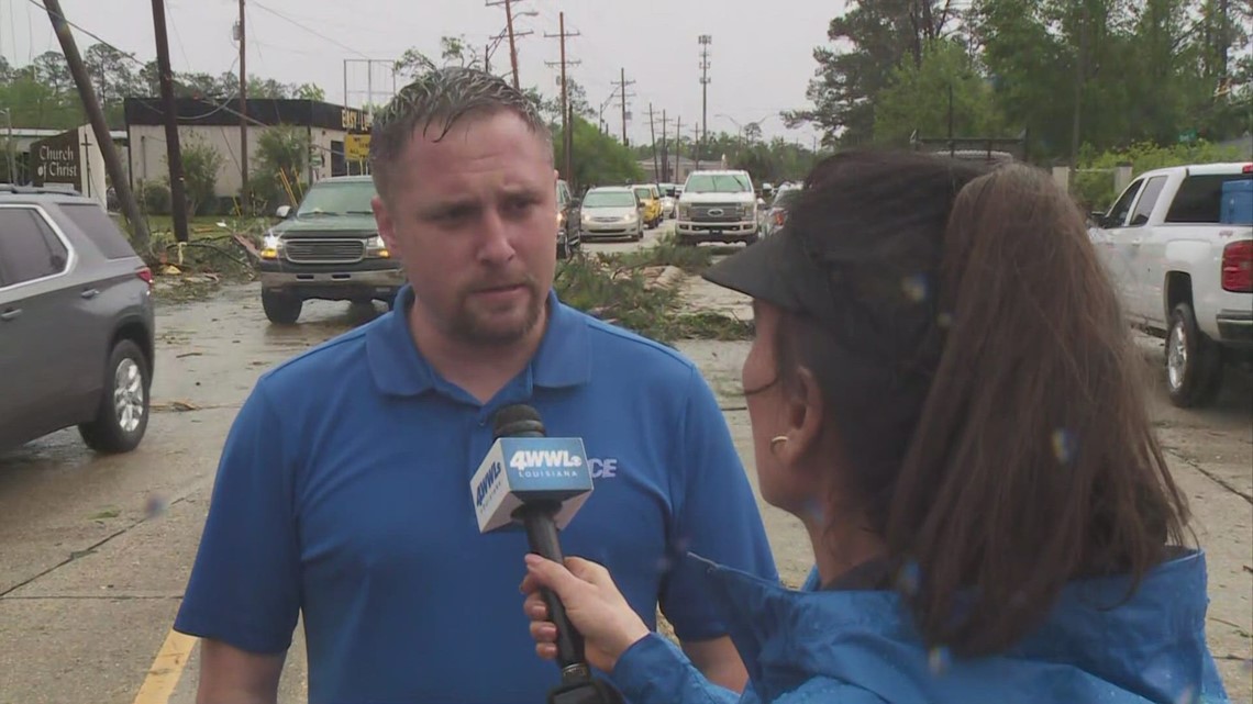 Slidell damage: Possible tornado causes extensive damage; some injuries ...