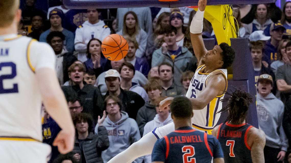 Jordan Wright Scores 27 Leads Lsu Over No 22 Mississippi 89 80