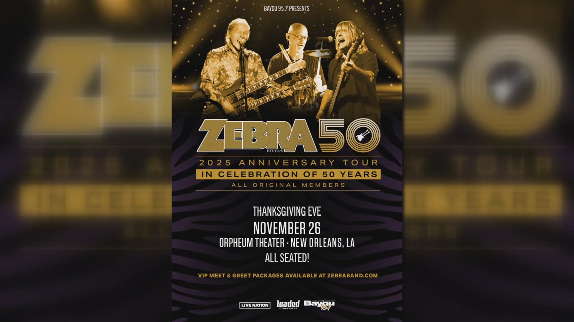 Zebra 50th Anniversary Concert in New Orleans | wwltv.com