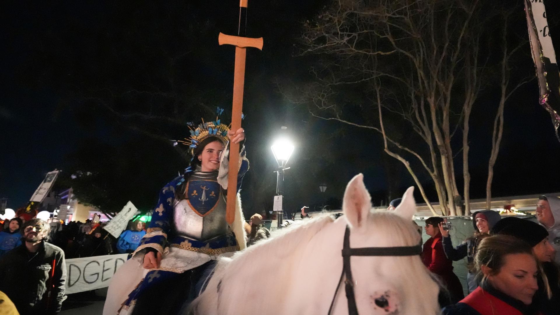 New Orleans Begins Carnival Season with Solemn but Hopeful Joan of Arc ...