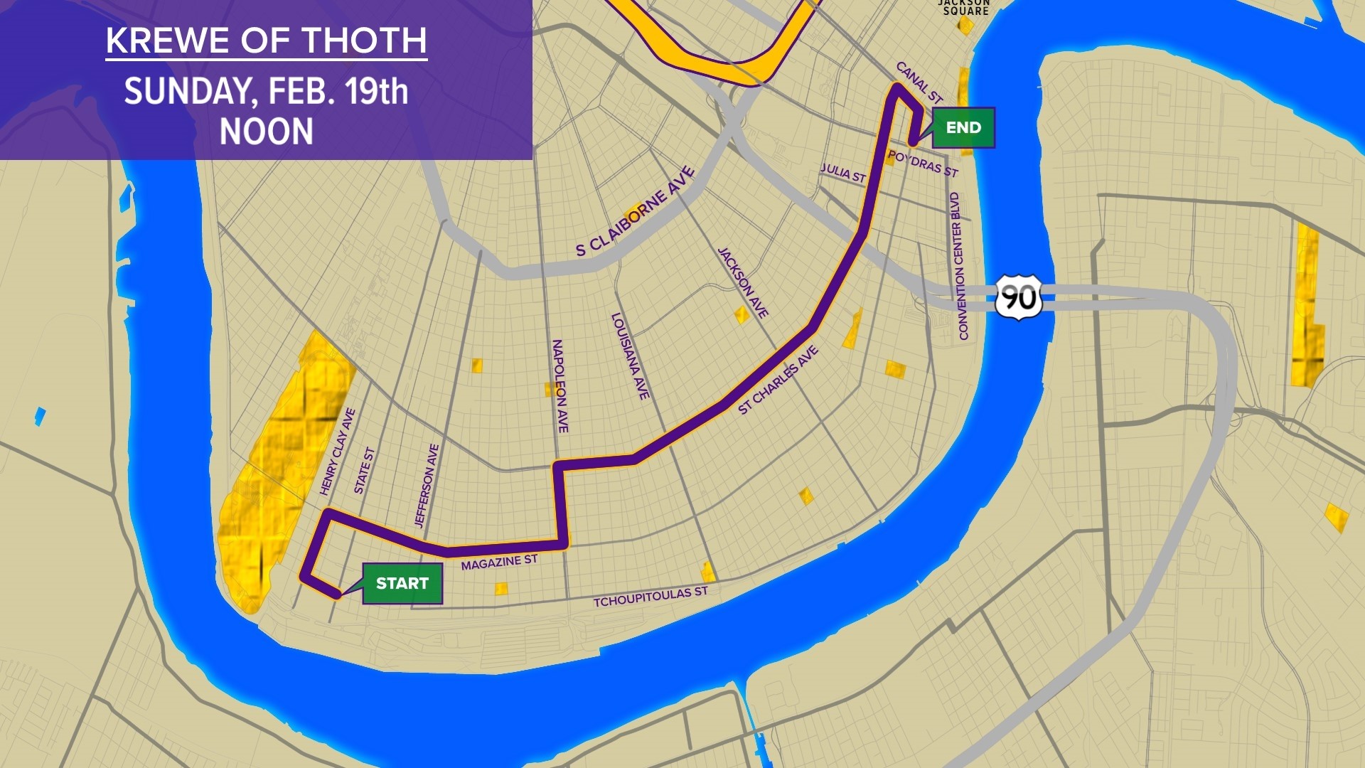 Krewe of Thoth 2023 parade | wwltv.com