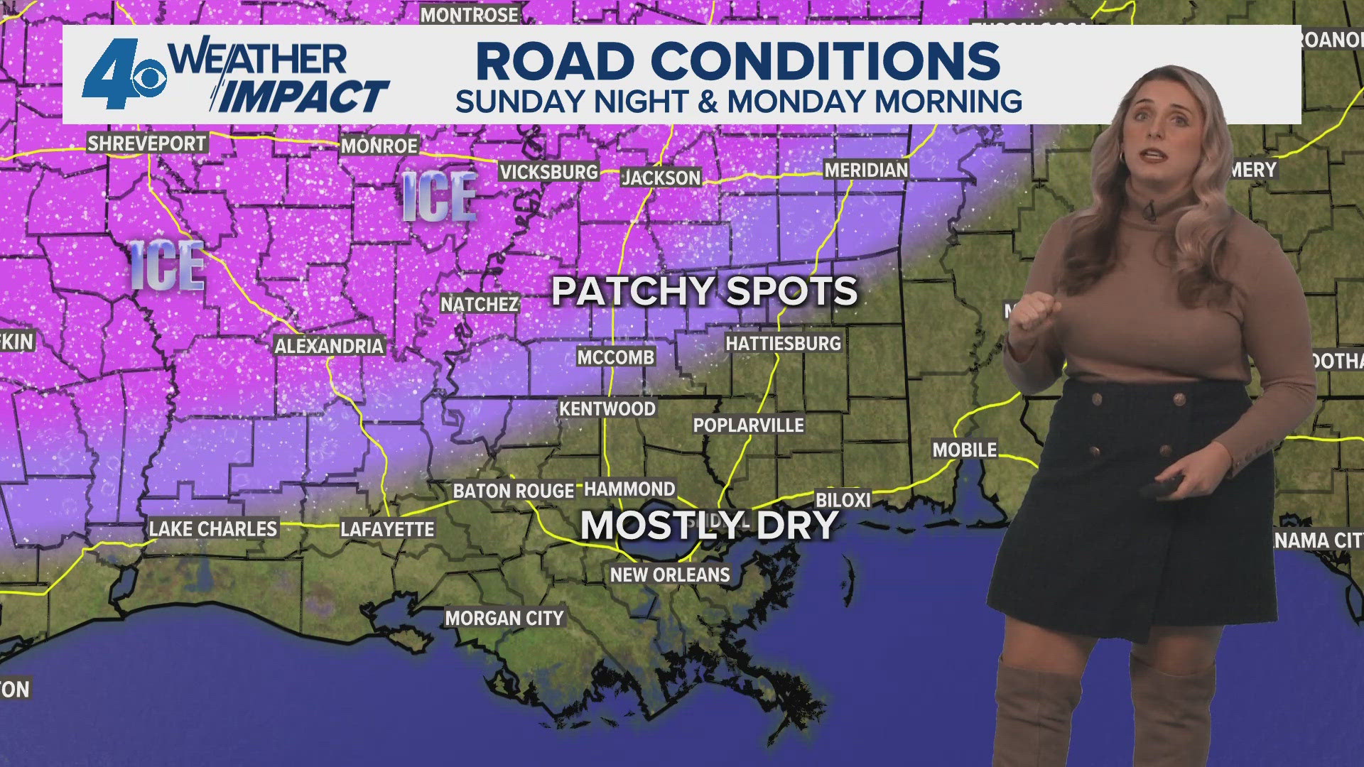 Roads treated as winter weather threatens travel across southeast ...