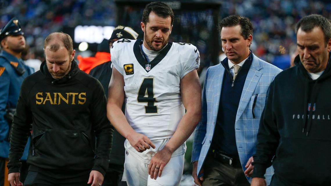 Saints QB Derek Carr officially out against Commanders, Jake Haener to ... Saints QB Derek Carr officially out against Commanders, Jake Haener to ...