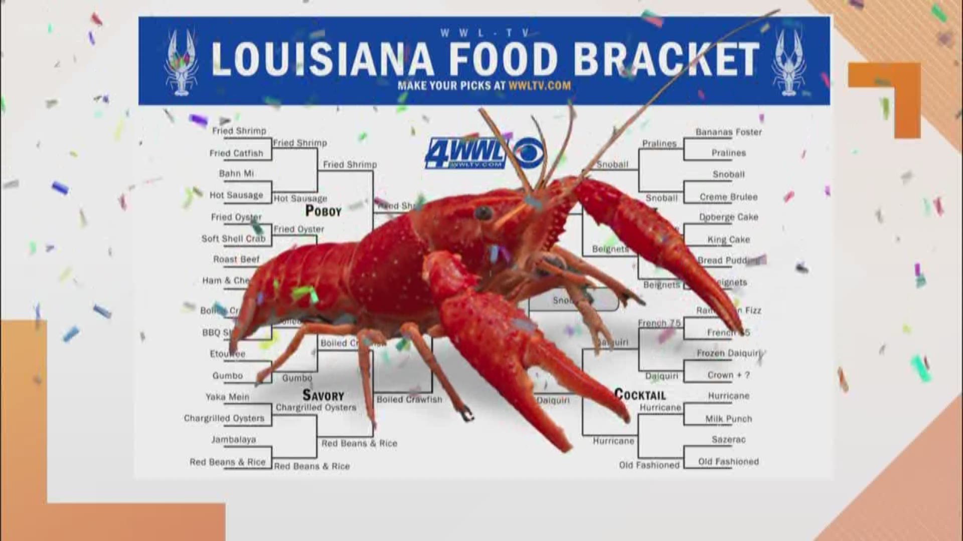 Louisiana Food Bracket Challenge: The Champion | wwltv.com