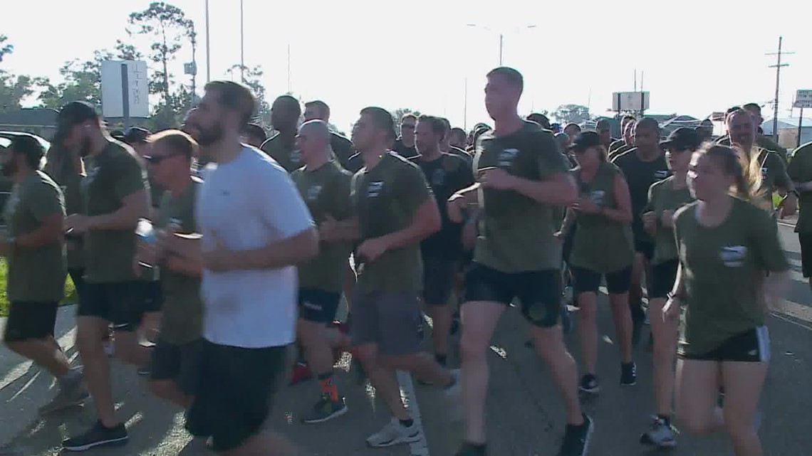 Kenner Police torch run | wwltv.com