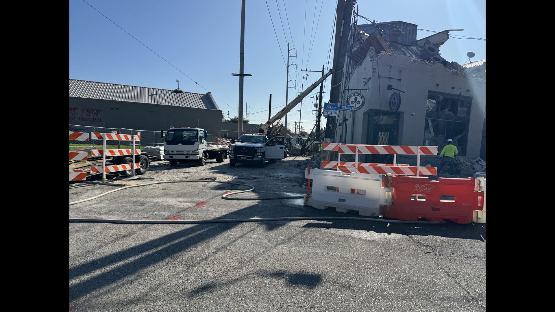 Partially collapsed Magazine St. building to be demolished, Entergy ...