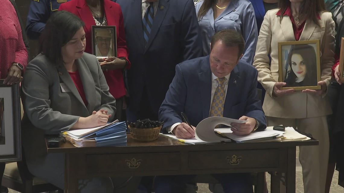 Governor Landry signs into law 11 of 22 crime bills | wwltv.com