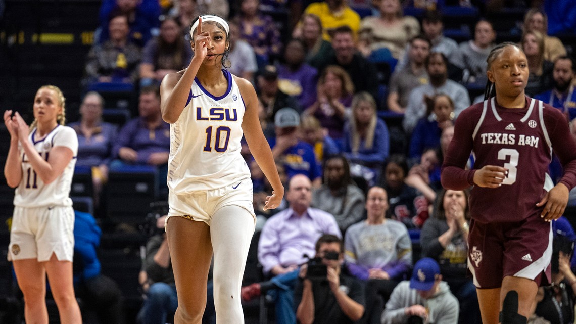 Angel Reese, Aneesah Morrow lead No. 7 LSU women past Texas A&M 87-70 | wwltv.com