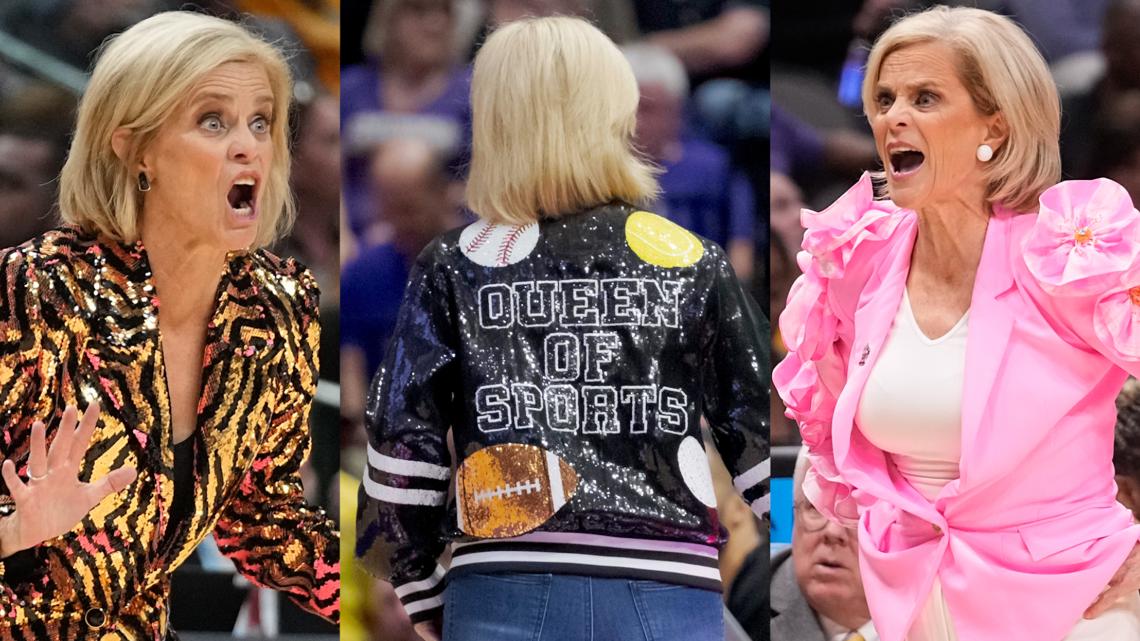 What did LSU coach Kim Mulkey wear to the NCAA opener with Rice ...