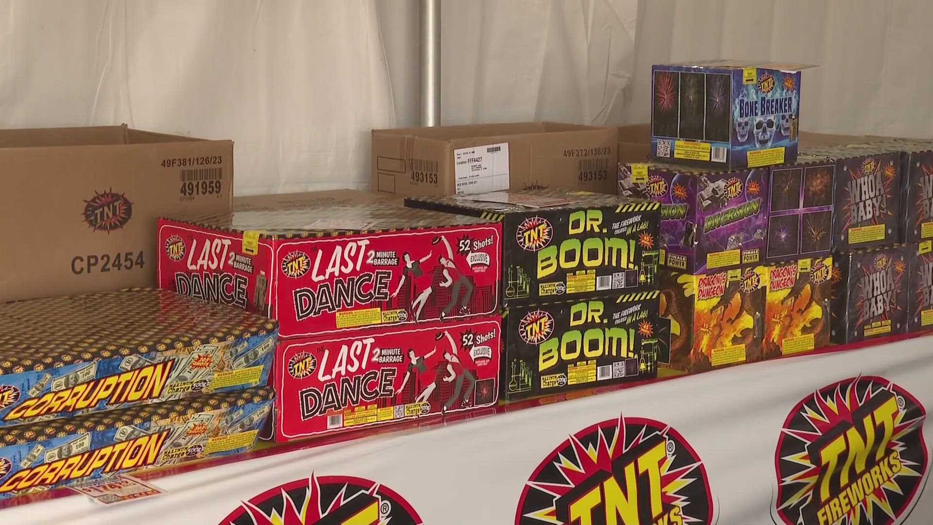 Where it is legal to set off fireworks for personal use, parish-by ...