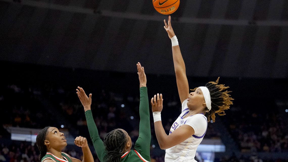 Sa’Myah Smith scores 21 points, leads No. 1 LSU over MVSU 109-47 ...