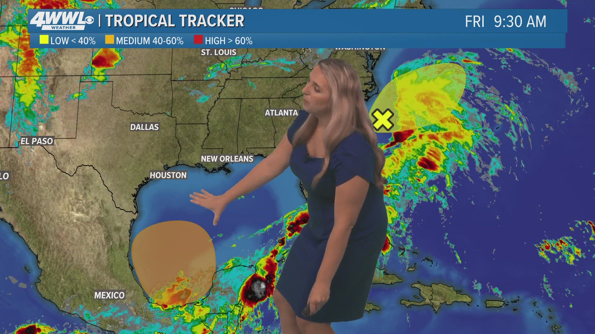 Tropical update: Latest on possible development in southwestern Gulf of ...